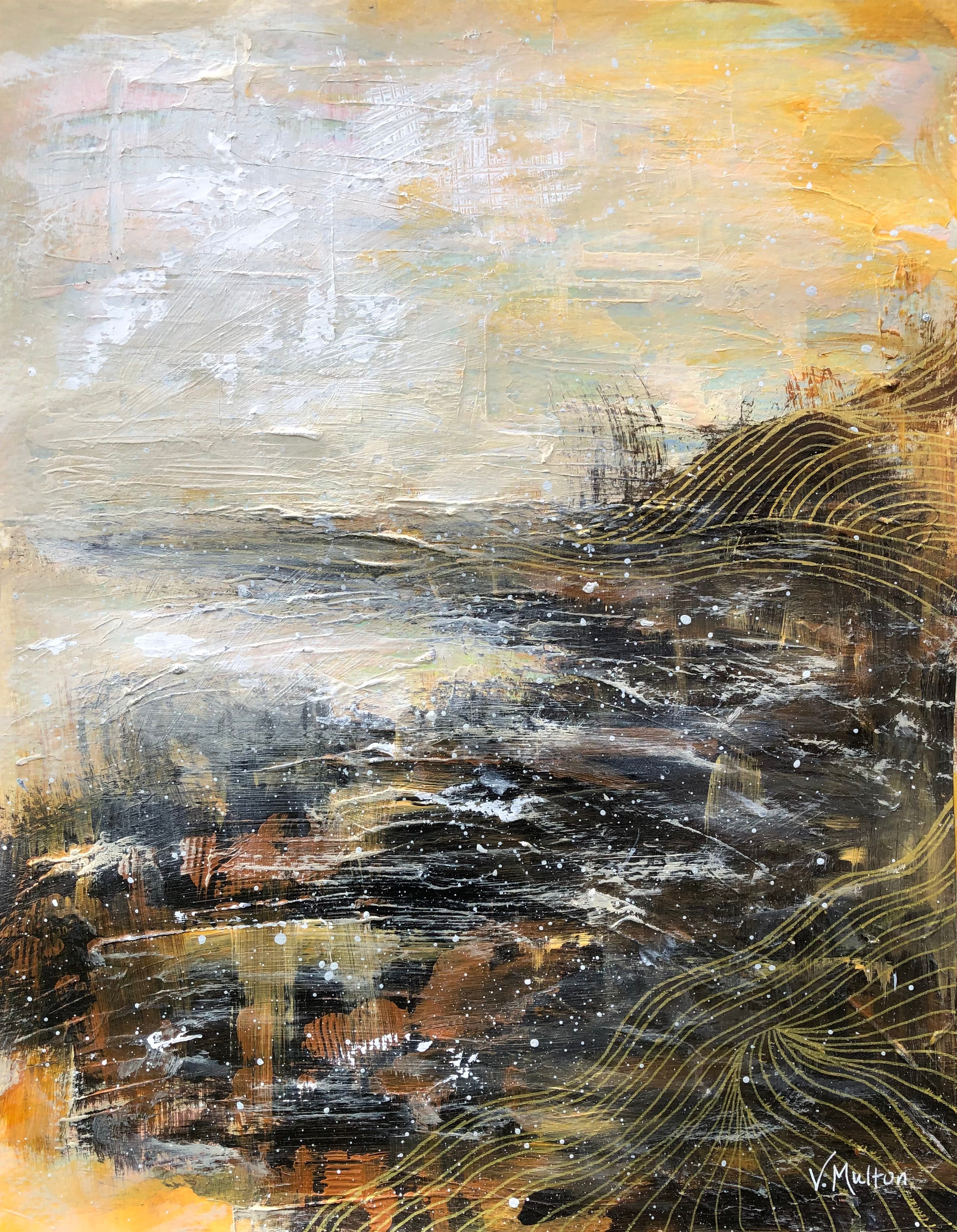 Nashville artist, Vanessa Sharp Multon, selling original abstract ...