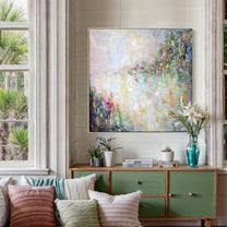 "Come Away With Me" – Peaceful Abstract Landscape Giclée Canvas Wall A ...